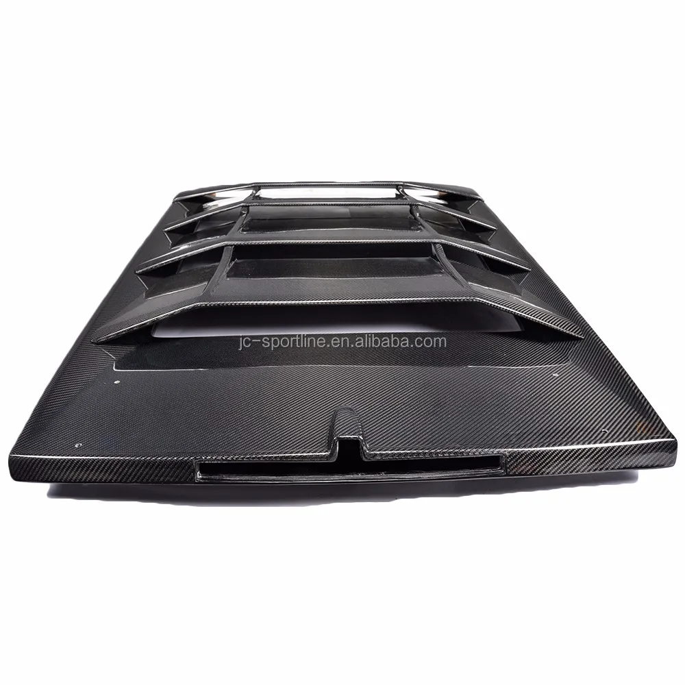 Carbon Fiber D Style Rear Engine Hoods For Lamborghini Gallardo Lp550 ...