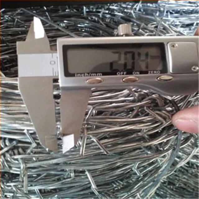 Cheap Galvanized Barbed Wire Price Weight per Meter