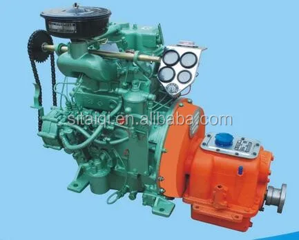 28hp Two Cylinders Electric Starting Marine Diesel Engine