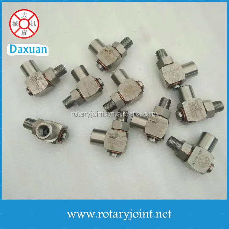 Steel High Pressure Right Angle Union Joint Fitting 90 Swivel Joint ...