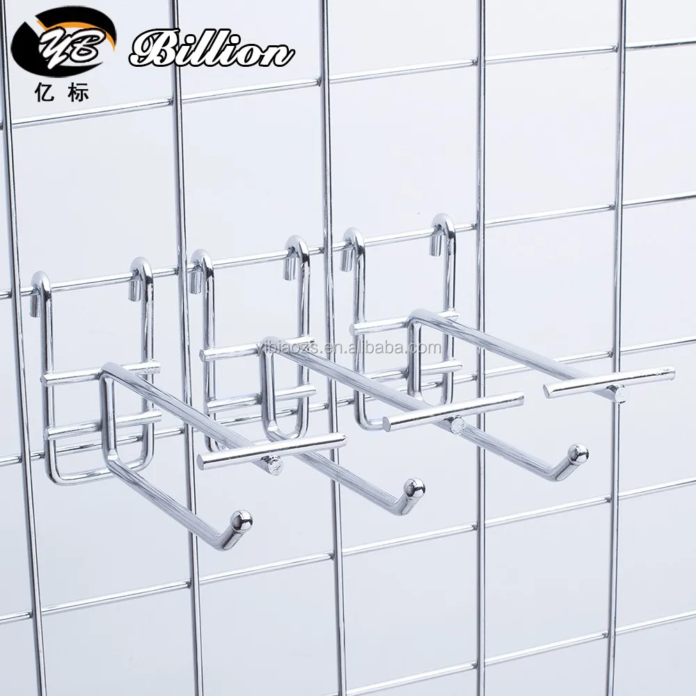 Metal Hanger Clothing Hooks Display Mesh Hooks Hanging Mesh Hooks - Buy ...