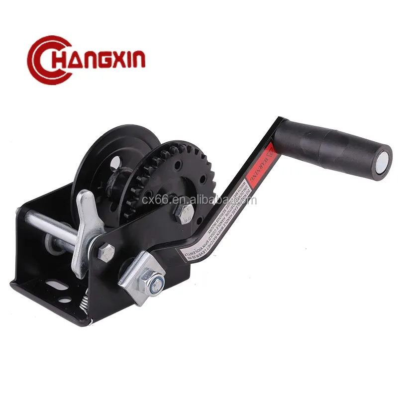High Quality 600 Lbs Small Winch Manual Hand Winch for Towing