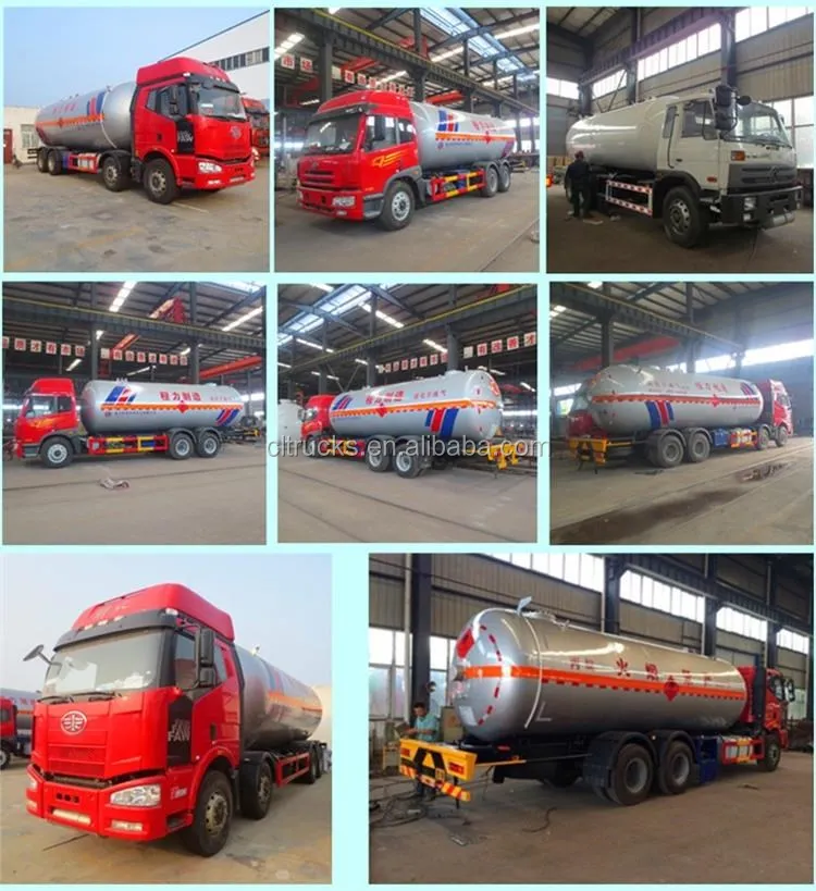 Dongfeng 8000L LPG Gas Tank Truck - Efficient Propane Transport