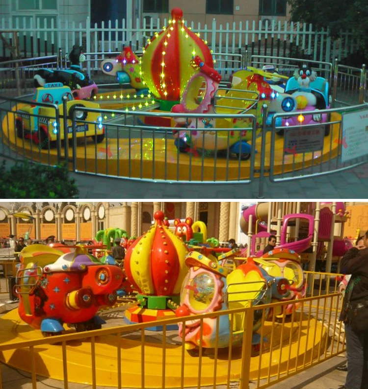 Adults Garden Kids Amusement Park Rides Equipment Outdoor Motor Race ...