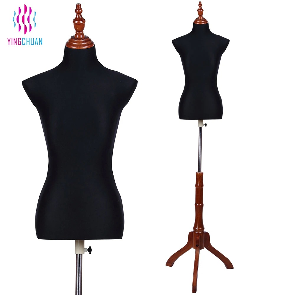Soft Body Foam Fabric Mannequin Dress Forms With Tripod Base - Buy Body ...
