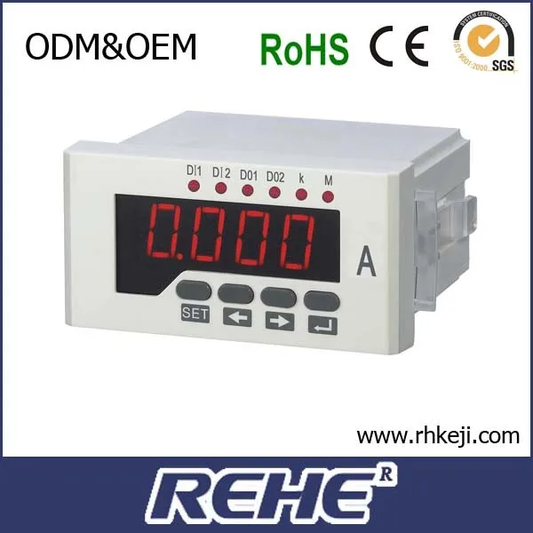 Single Phase Digital Data Logger Alternating Current Ammeter - Buy ...
