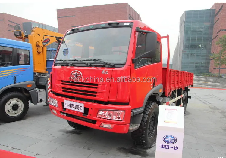 Faw Light Lorry Cargo 4x4 China Diesel 150 - 250hp CA6DE3