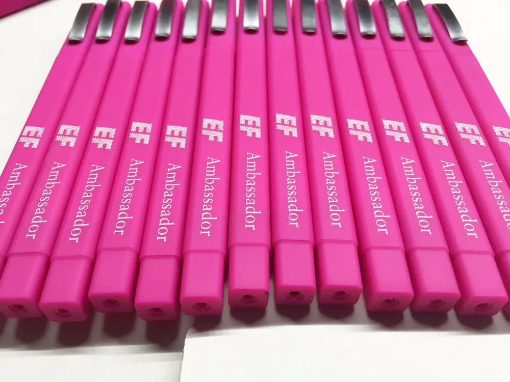 Good Quality Custom Logo Promotional Hotel Name Rubber Coating Black ...