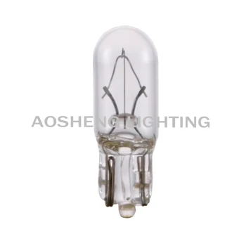 T6.5 W2.2*5.2d Auto Lamp T-2 12v 14v 1.7w 2w 3w Wedge Base Incandescent Miniature Lamp T6.5 ...