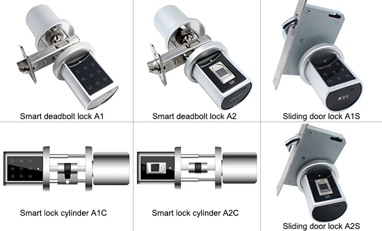 Euro Profile Cylinders Keyless Cam Lock Electric Euro Smart App ...