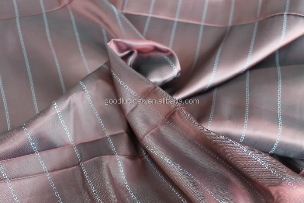 100% Polyester Dobby Weave Jacquard Fabric Used For Bag Lining - Buy ...
