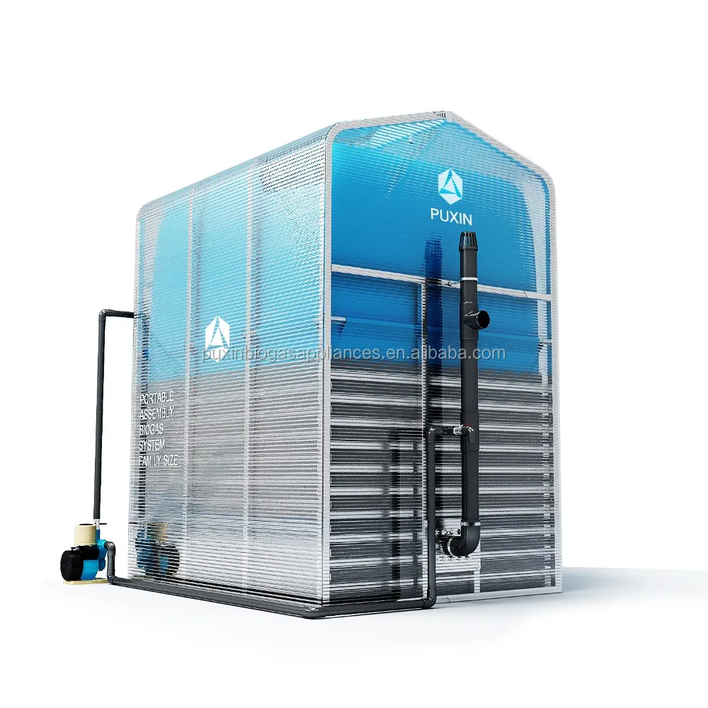 China Puxin Commercial Biogas Plant Diy Kit Biogas Digesters - Buy ...