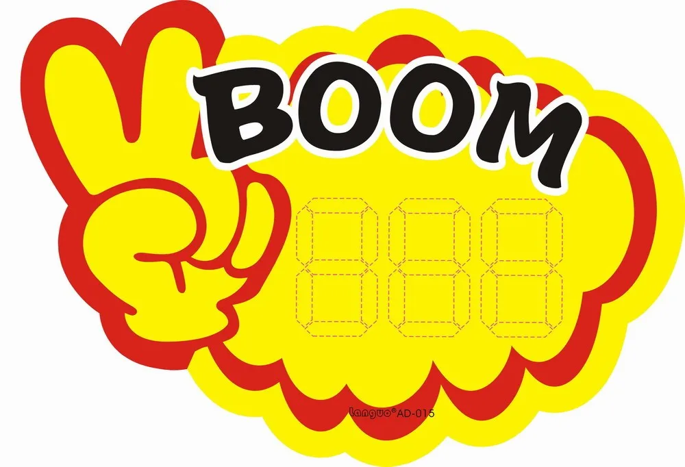 Factory Sales Promotion Pop Display Poster Paper Card For Advertising ...