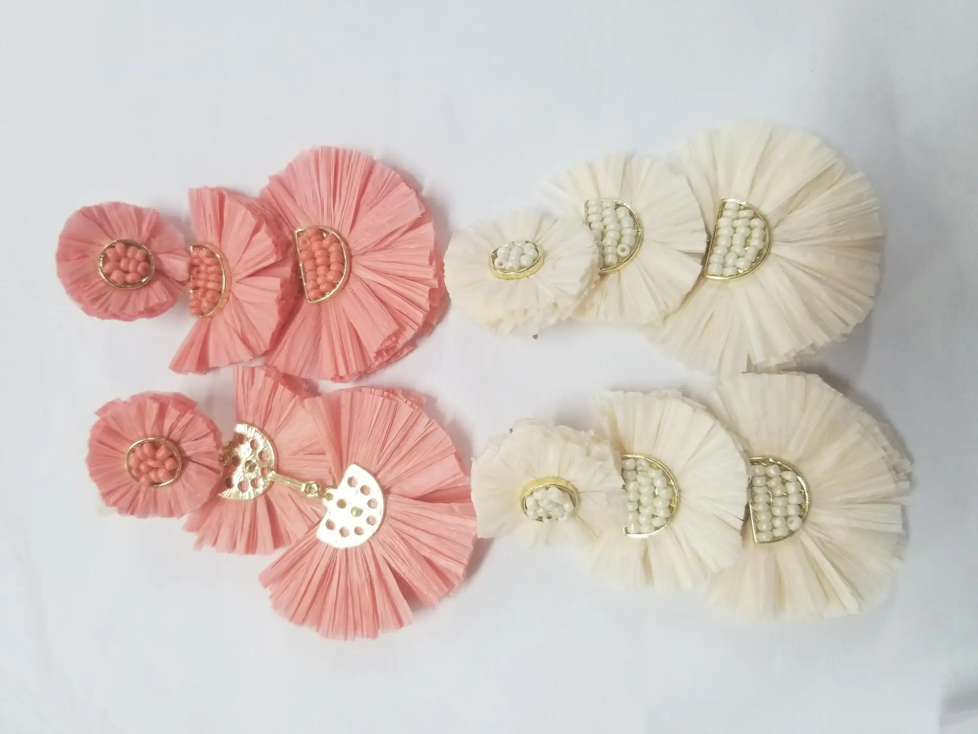 Zooying Latest Handmade Colorful Bauble Design Jewelry Reinette Raffia ...