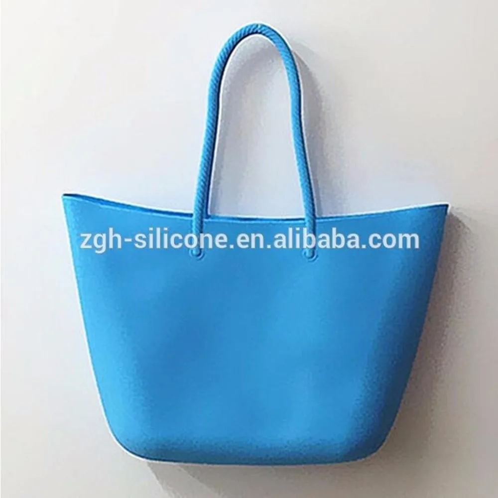 Women Fashion Handbag Waterproof Silicone Female Hand Bags Big Ladies ...
