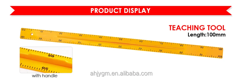 Foska BP9442-1 - 100cm Plastic Teaching Ruler - Good Quality