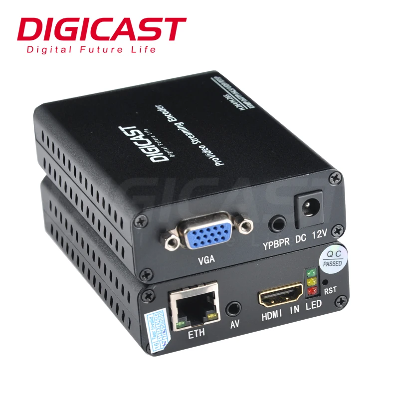 IPTV equipo codificador H.264 flujo de vídeo HD 1080 p SDI UDP RTMP ...