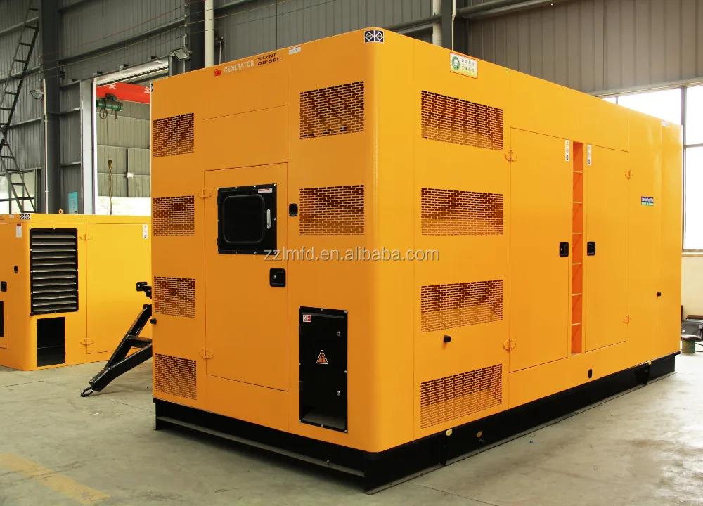 Used For Shopping Mall 700kva Silent Power Electrical Diesel Generators ...