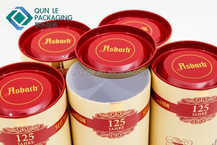 High Quality Cylinder 500 Ml Liquor Paper Cardboard Packaging Box ...
