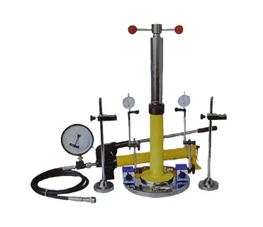 Soil Field Loading Plate Load Bearing Test Equipment