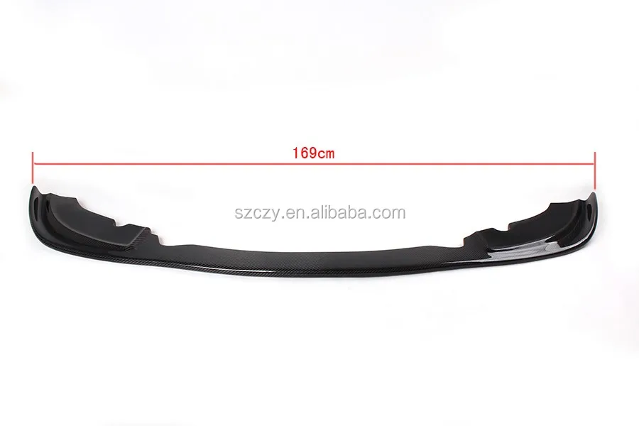 Carbon Fiber Car Front Lip Spoiler For Bmw E46 M Tech Hm Style - Buy ...