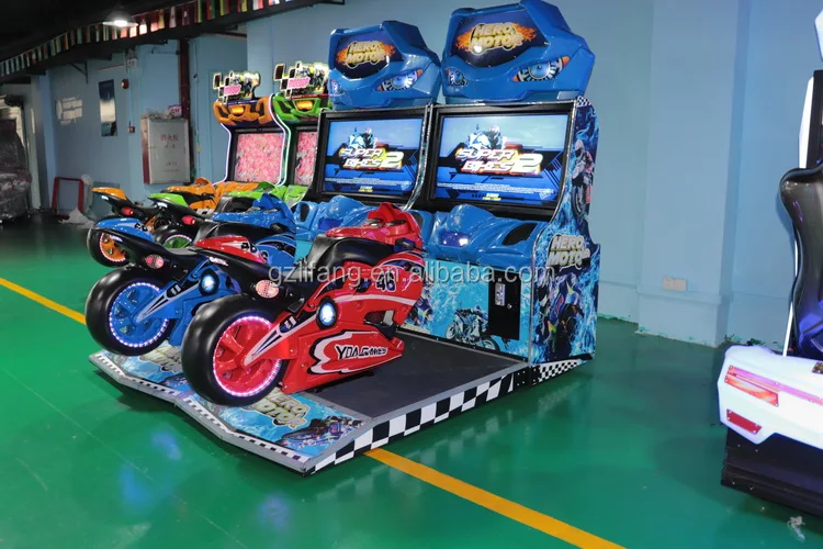 Moto Arcade Games Machines Coin Operated Motorcycle Racing Simulator ...