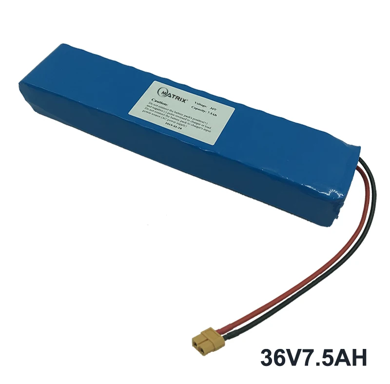 Lithium Rechargeable 36v 7.5ah 10ah Li Ion 18650 Electric Skateboard ...