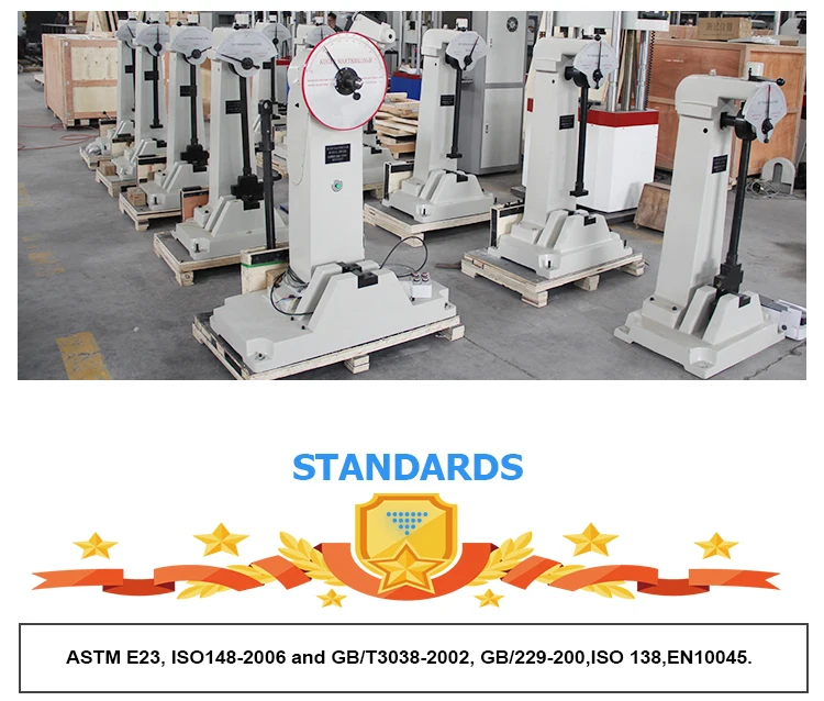 JBS-300B Charpy Impact Testing Machine for Metal V Notch Test