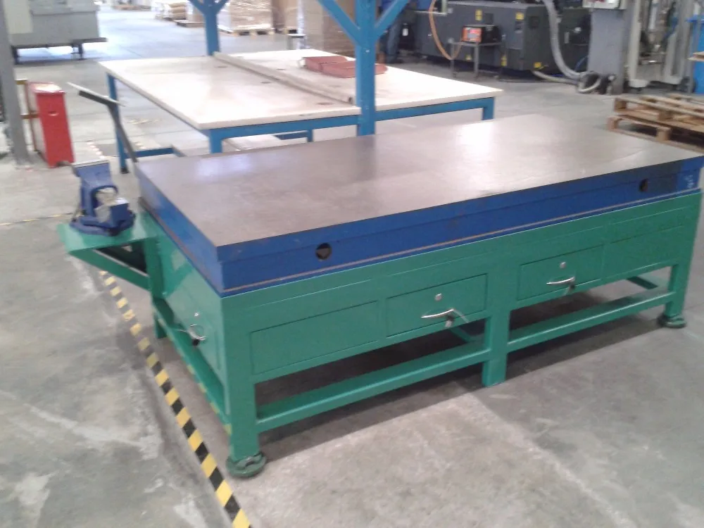 High Precision Cast Iron Inspection Table - Buy Inspection Table,Cast ...