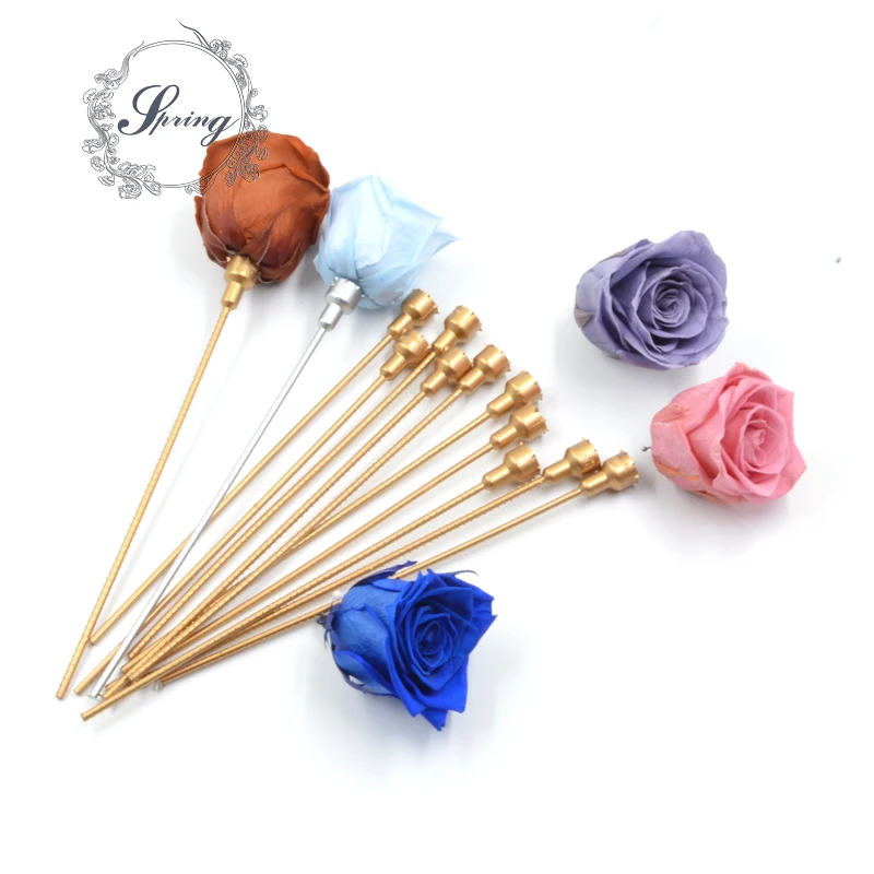 Preserved Flower Stems For Acrylic Roses Box,Preserved Roses Stem For ...