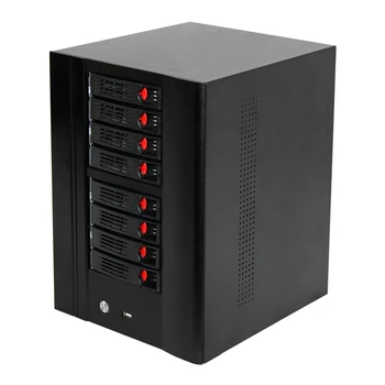 Nas 8 Bay Storage Server Nas Case With Hot Swap Network Enclosure ...