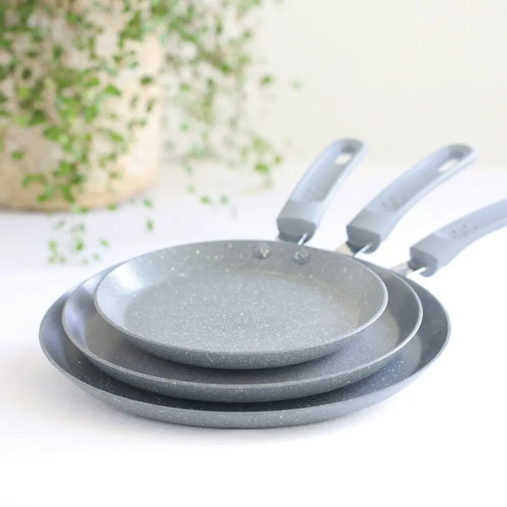Aluminum Ceramic Frying Pan Smile Face Pancake Non Stick Cerpe Wok High ...