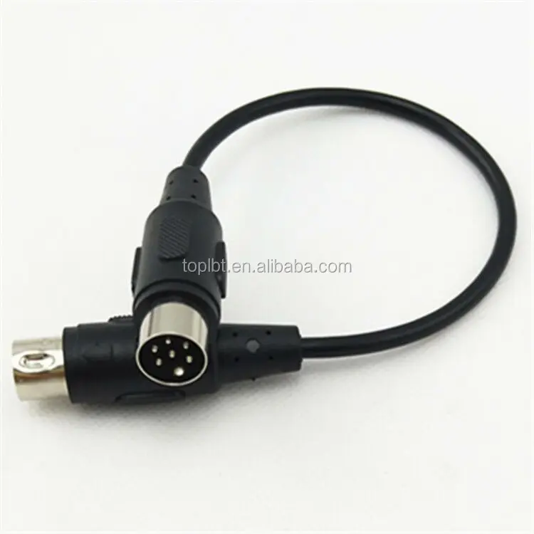 Customize Big Power Din 6p Plug Din 6pin,Male To Male Signal Extension ...