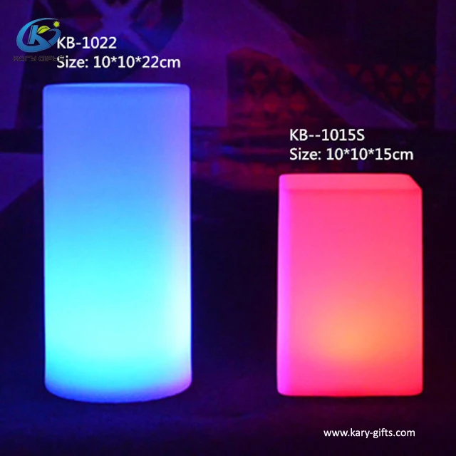 Illuminated Pillar Light - Stylish & Waterproof Decor