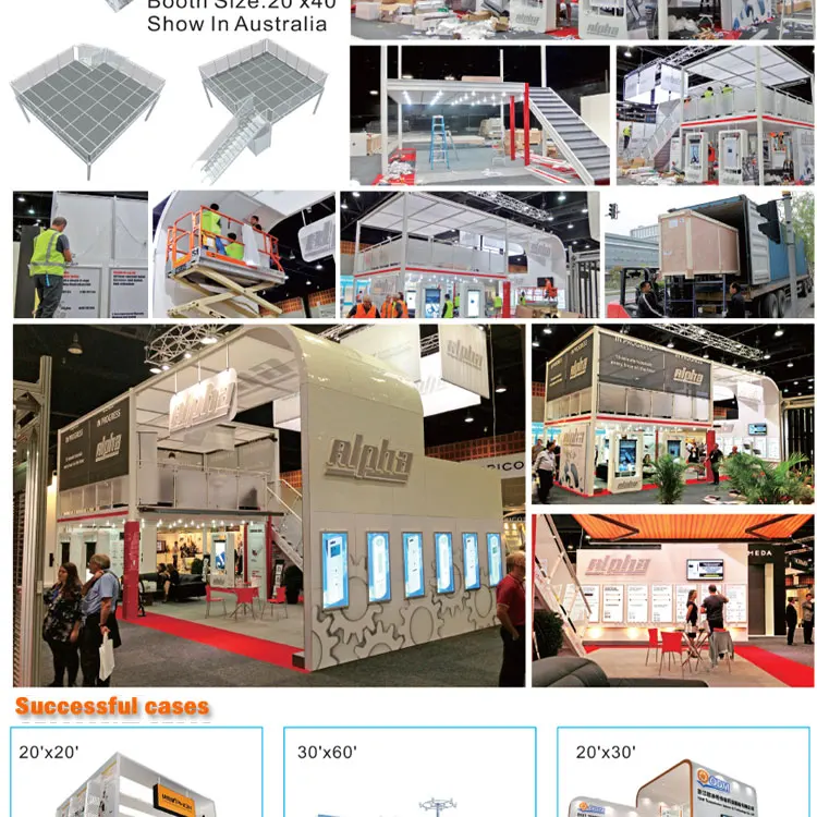 Detian Display Custom Portable Exhibition Expo Portable Booth Design ...
