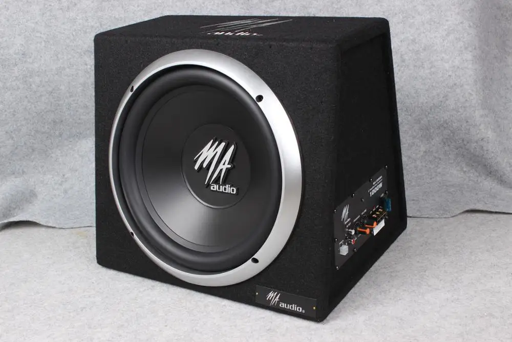 Ma Audio 12 Inch Subs With Box And Amp Car Subwoofer,Subwoofer Car ...