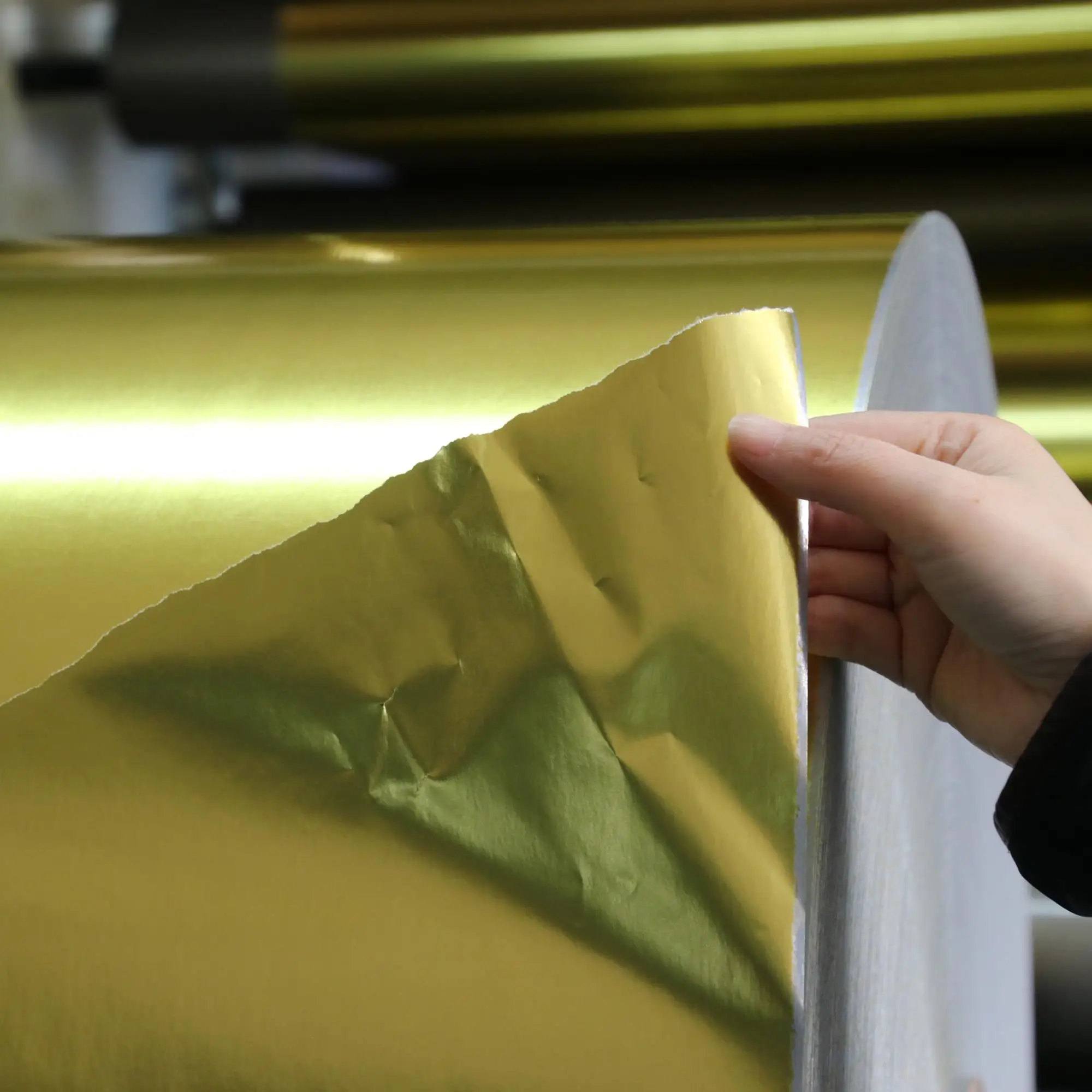 60 - 90gsm Metallized Paper Metallised Paper Metallic Paper - Buy High ...