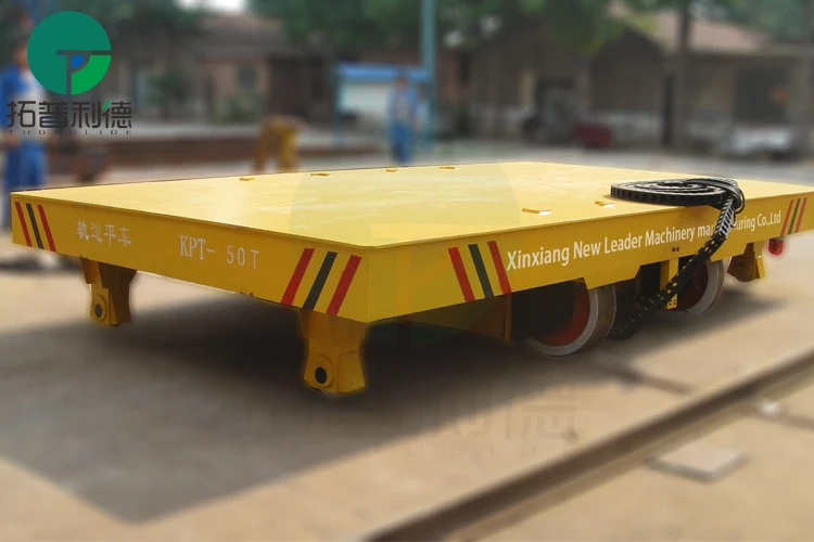 Explosion Proof Agv Railway Transfer Trolley For Raw Material Transfer ...