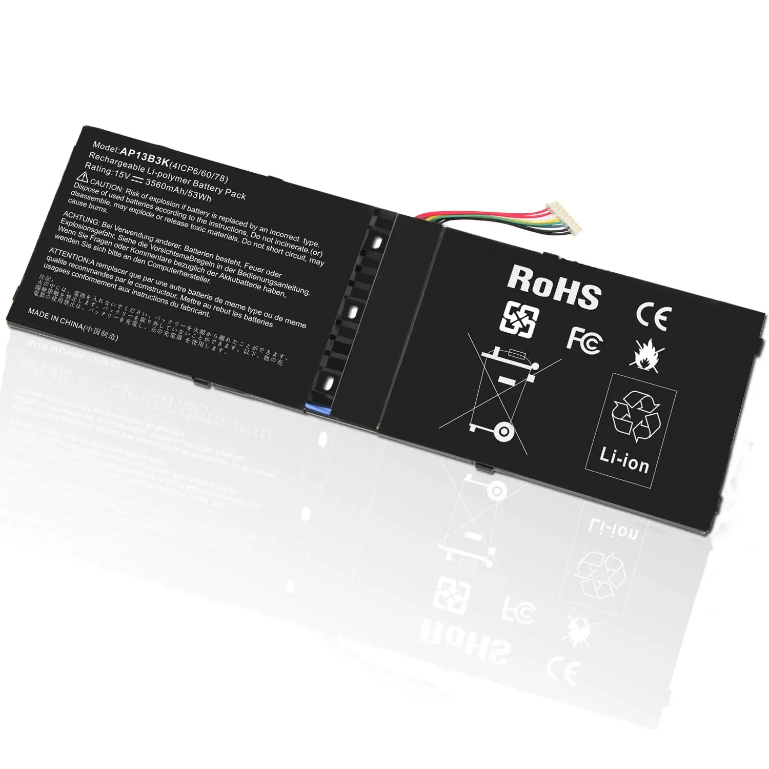 3560mah 15V AP13B3K Laptop Battery for Acer Aspire V5-552G