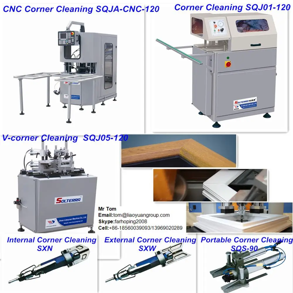 Upvc Windows Doors Making Machine V- Corner Cleaning Machine - Buy Upvc ...