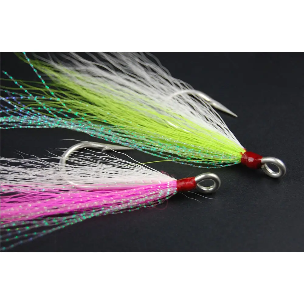 Bucktail Teasers Fishing Hooks - Super Strong Lures