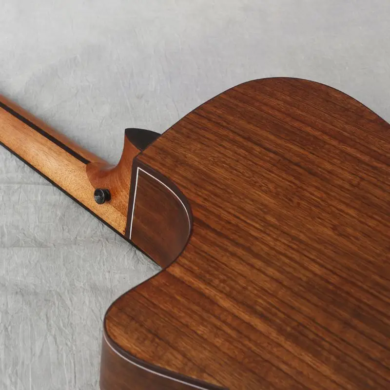 Spruce Top Solid Mahogany Back And Side Acoustic Guitar From Guitar