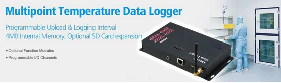 Multi-point Data Logger GPRS Ethernet Data Collection and Transmission ...