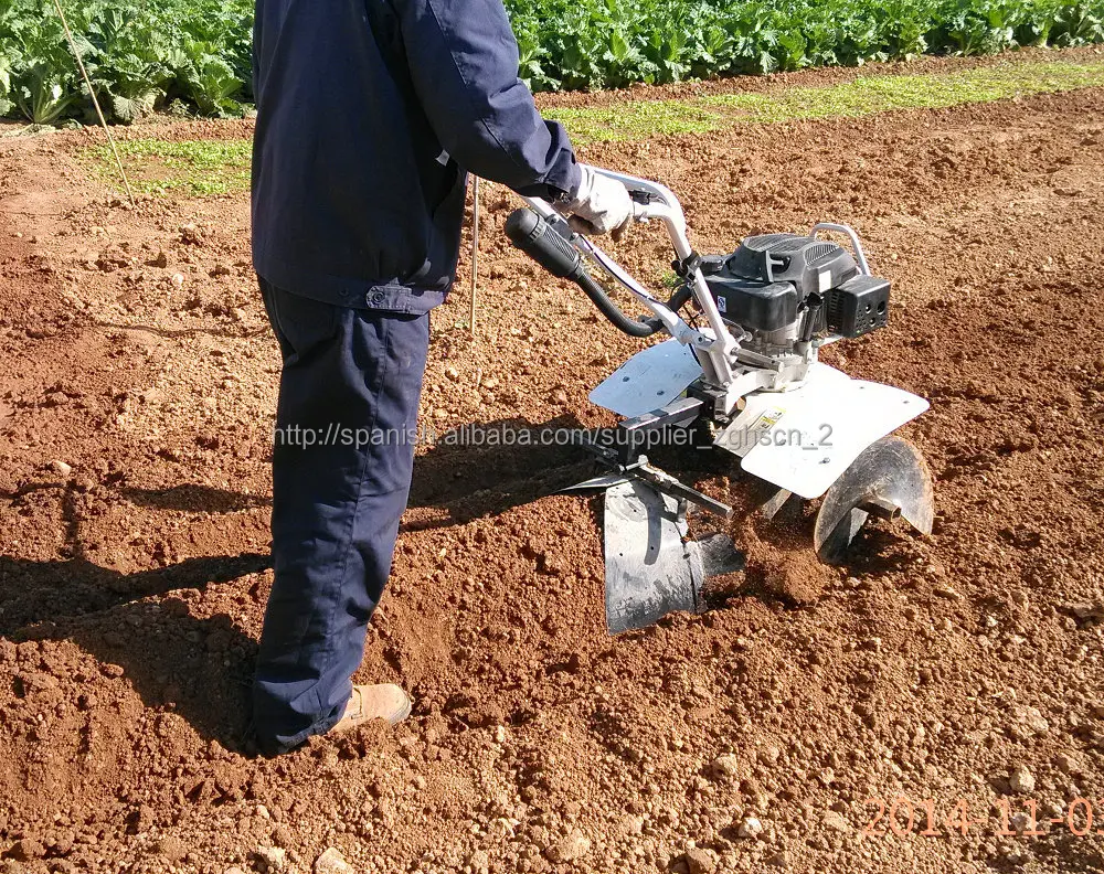 Single Cylinder Agriculture Machines Cassava Planting Ploughing Hand ...
