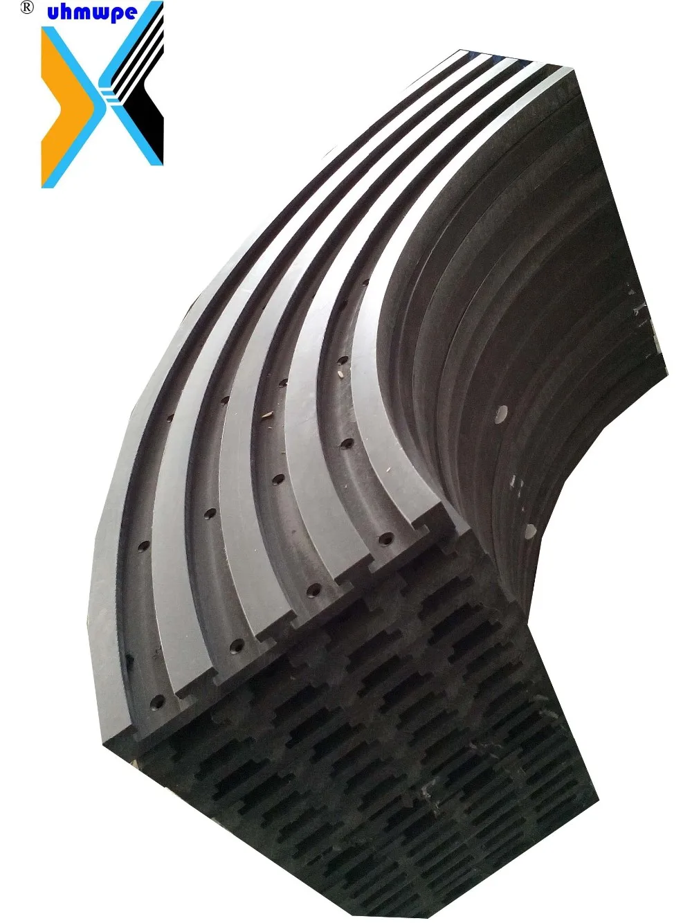 Wear Resisitant Cnc Pe Plastic Guide Uhmwpe Low-friction Guide Rail ...