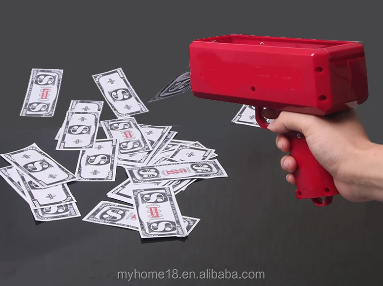 Super Cool Cash Cannon Gun Party Celebration Play Toys High Quality ...