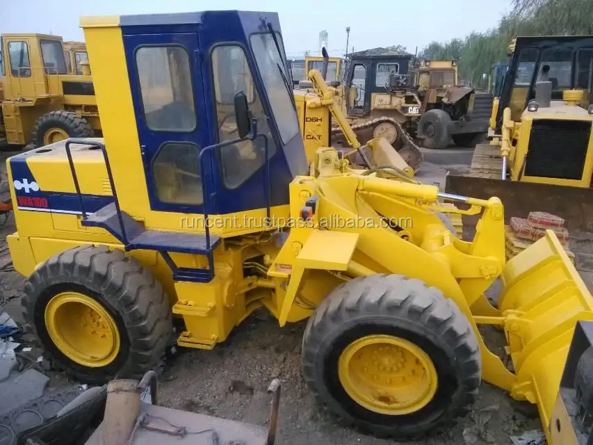 High Quality Komatsu Loader Wa100 For Sale Used Wheel Loader Komatsu Wa ...