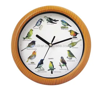 Home Decor Quartz Bird Wall Clock With Musical Bird - Buy Home Decor Quartz Bird Wall Clock With ...