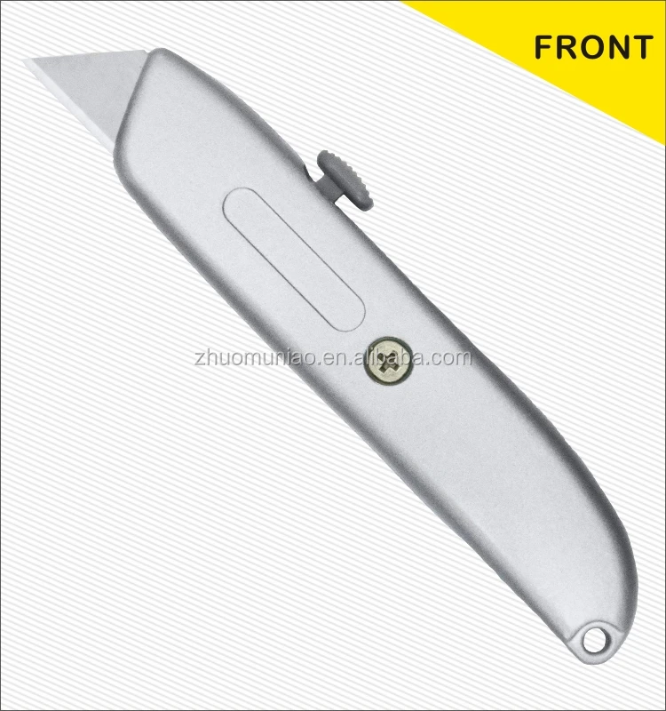 Automatic Lock Retractable Safety Blades Heavy Duty Paper Carpet Knife ...