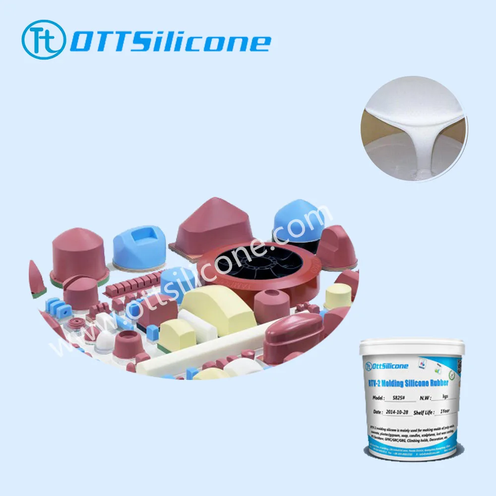 Unbreakable Elastic Silicone Rubber Rtv 2 Silicone for Making Silicone ...